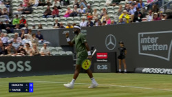 Hot Shot: Tiafoe lands sumptuous Stuttgart 2026 lob to break | ATP Tour ...