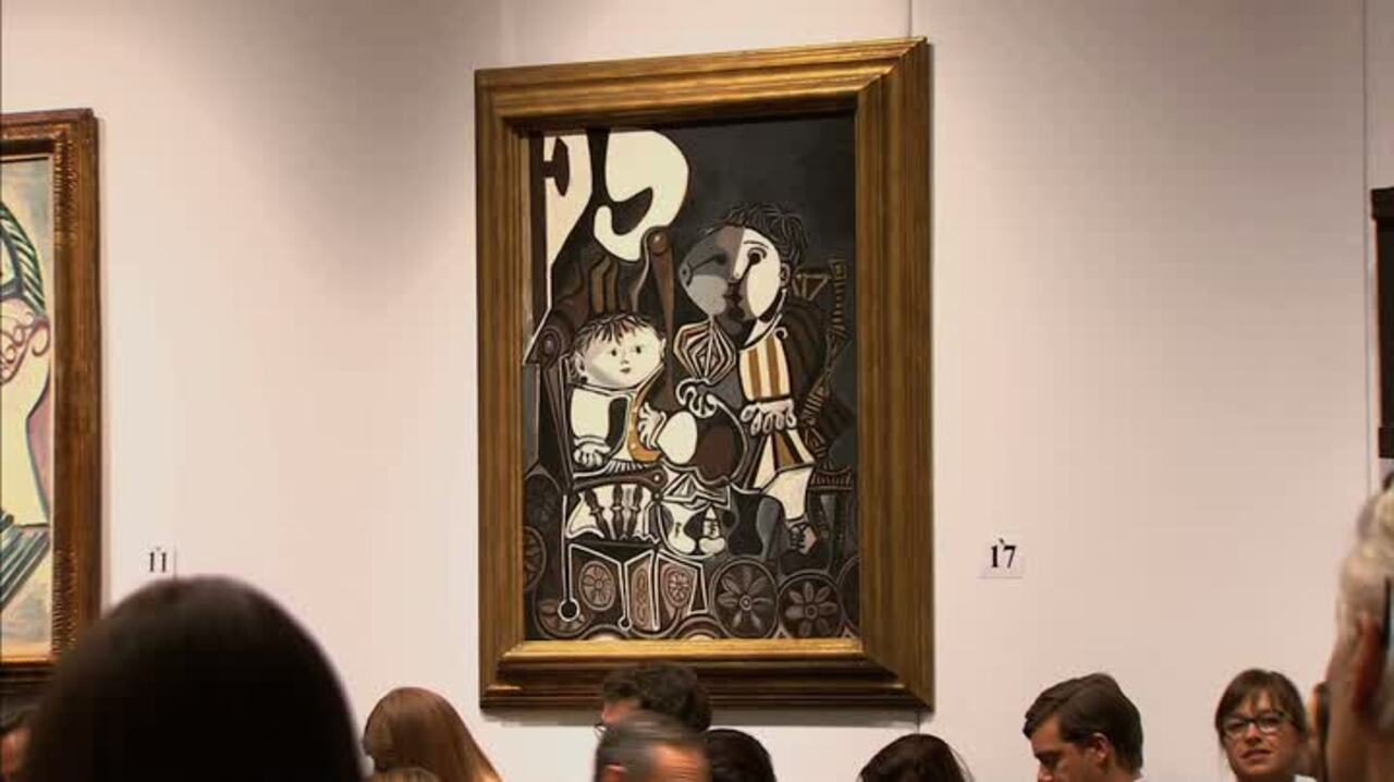 In The Saleroom Pablo Picassos Claude Et Paloma Video Christies