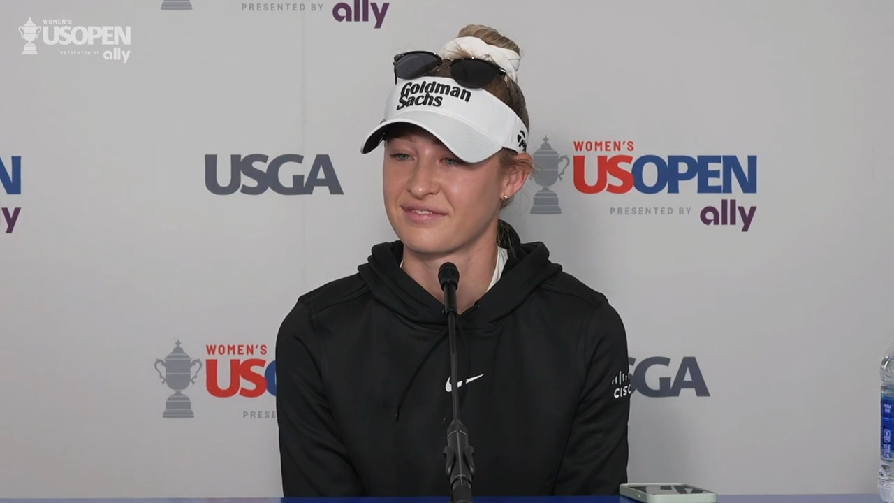 Nelly Korda Pre-Tournament Press Conference | 2024 U.S. Women's Open presented by Ally | LPGA ...