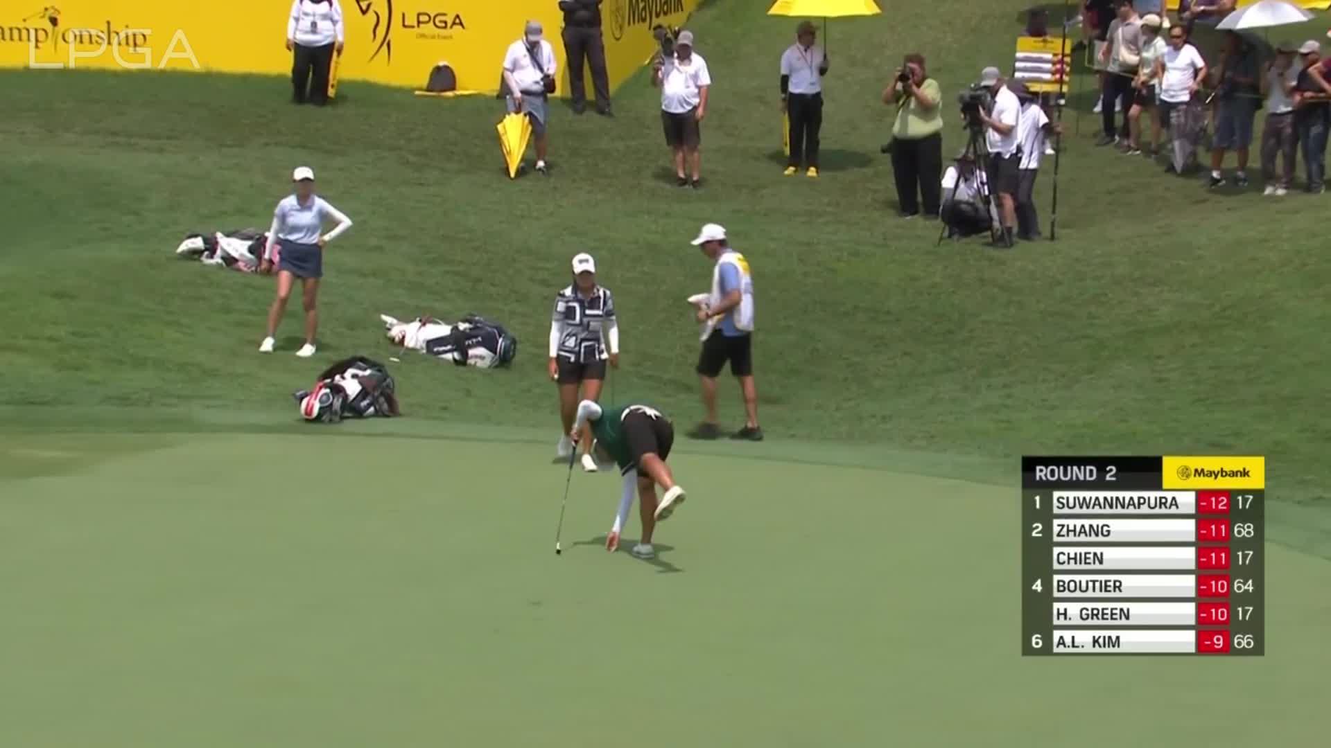 Jasmine Suwannapura Round 2 Highlights | 2023 Maybank Championship | LPGA | Ladies Professional ...