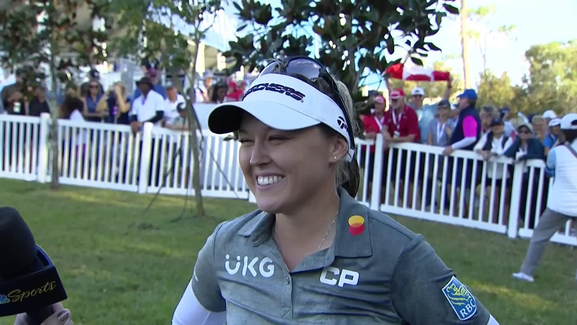 Brooke Henderson Final Round Interview | 2023 Hilton Grand Vacations ...