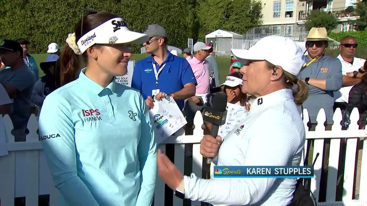 Hannah Green Round 3 Interview | JM Eagle LA Championship | LPGA ...