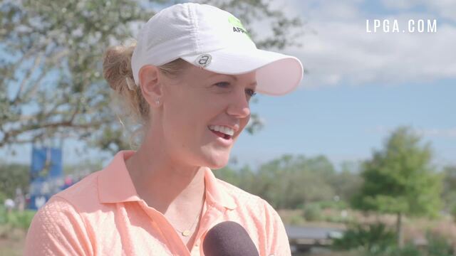 Amy Olson Interview Round 1 2018 CME Group Tour Championship | LPGA ...