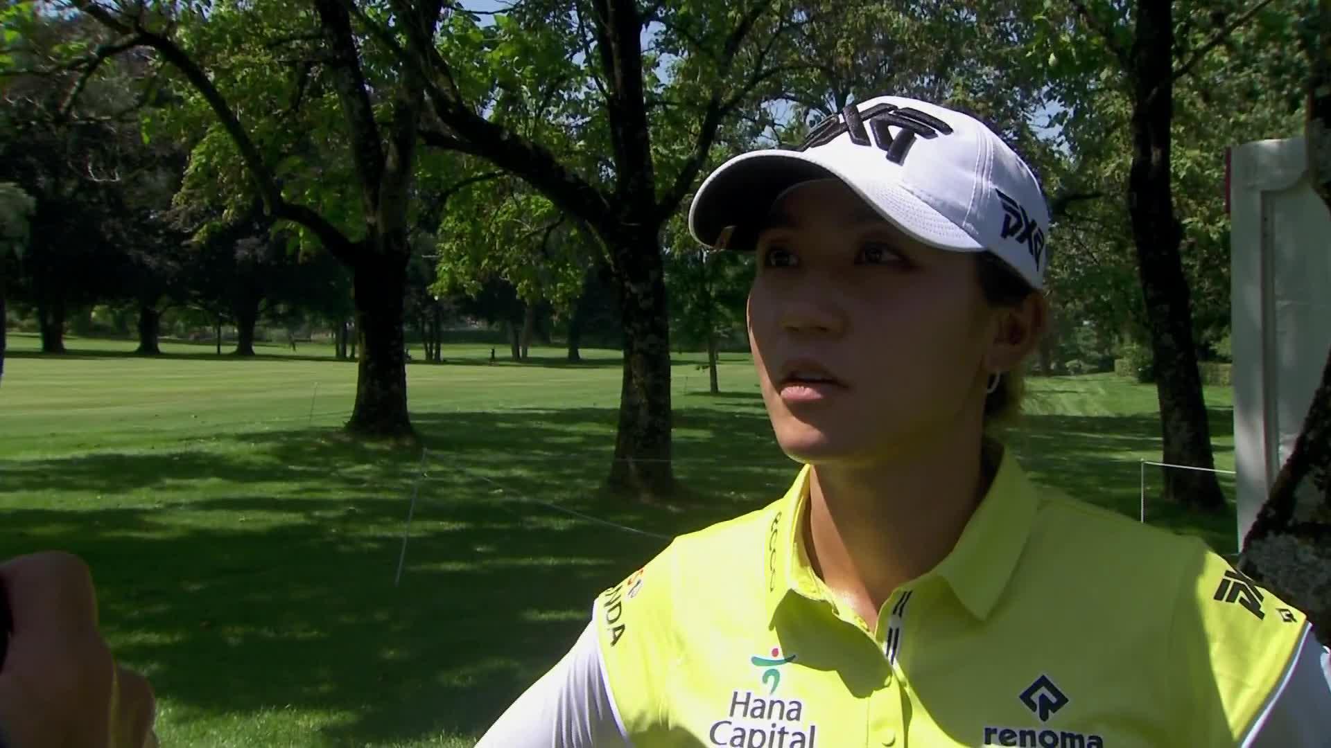 Lydia Ko Opening Round Interview at the 2021 Amundi Evian Championship ...