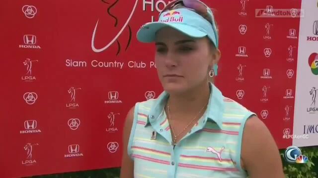 Lexi Thompson First Round Interview in Thailand | LPGA | Ladies ...