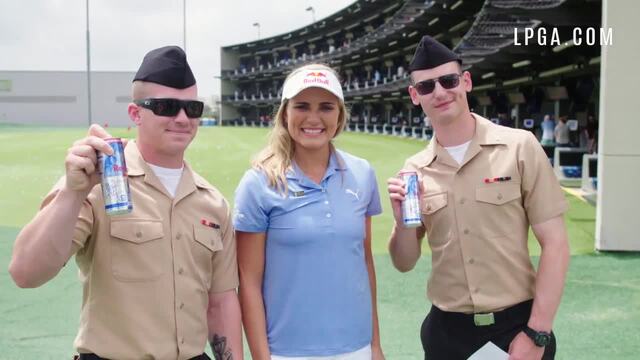 Lexi Thompson spends time with military vets and unveils new 2018 Red ...