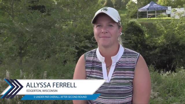 Allyssa Ferrell second round interview at the 2018 Sioux Falls ...