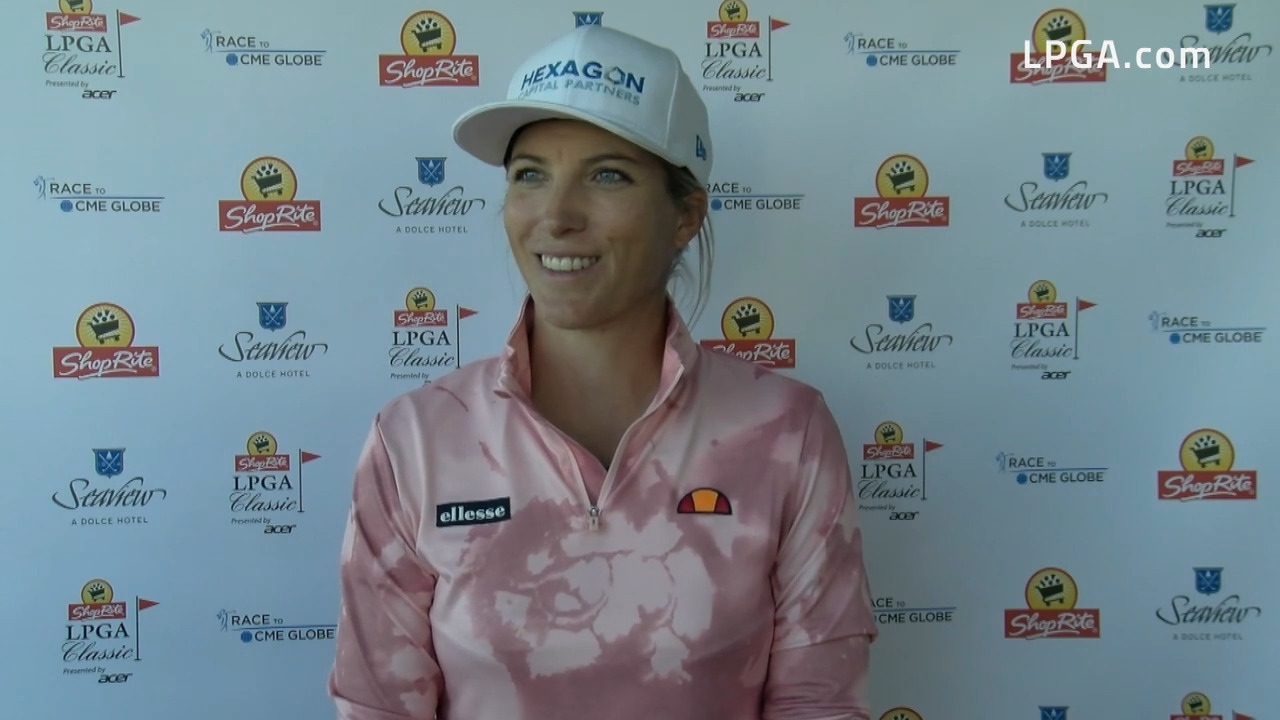 Mel Reid Third Round Interview at the ShopRite LPGA Classic | LPGA ...