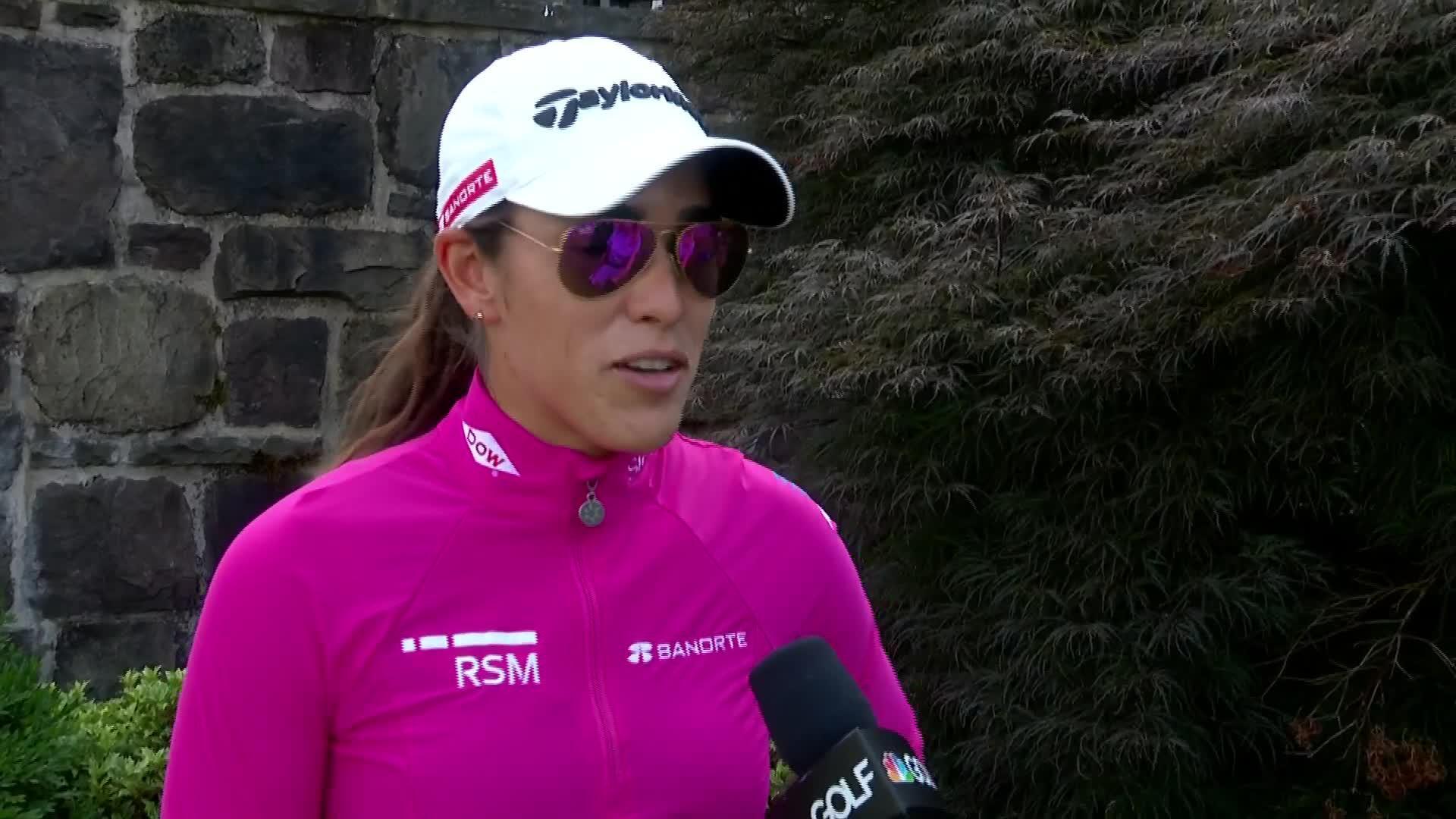 Maria Fassi Opening Round Interview at the 2021 KPMG Women’s PGA ...