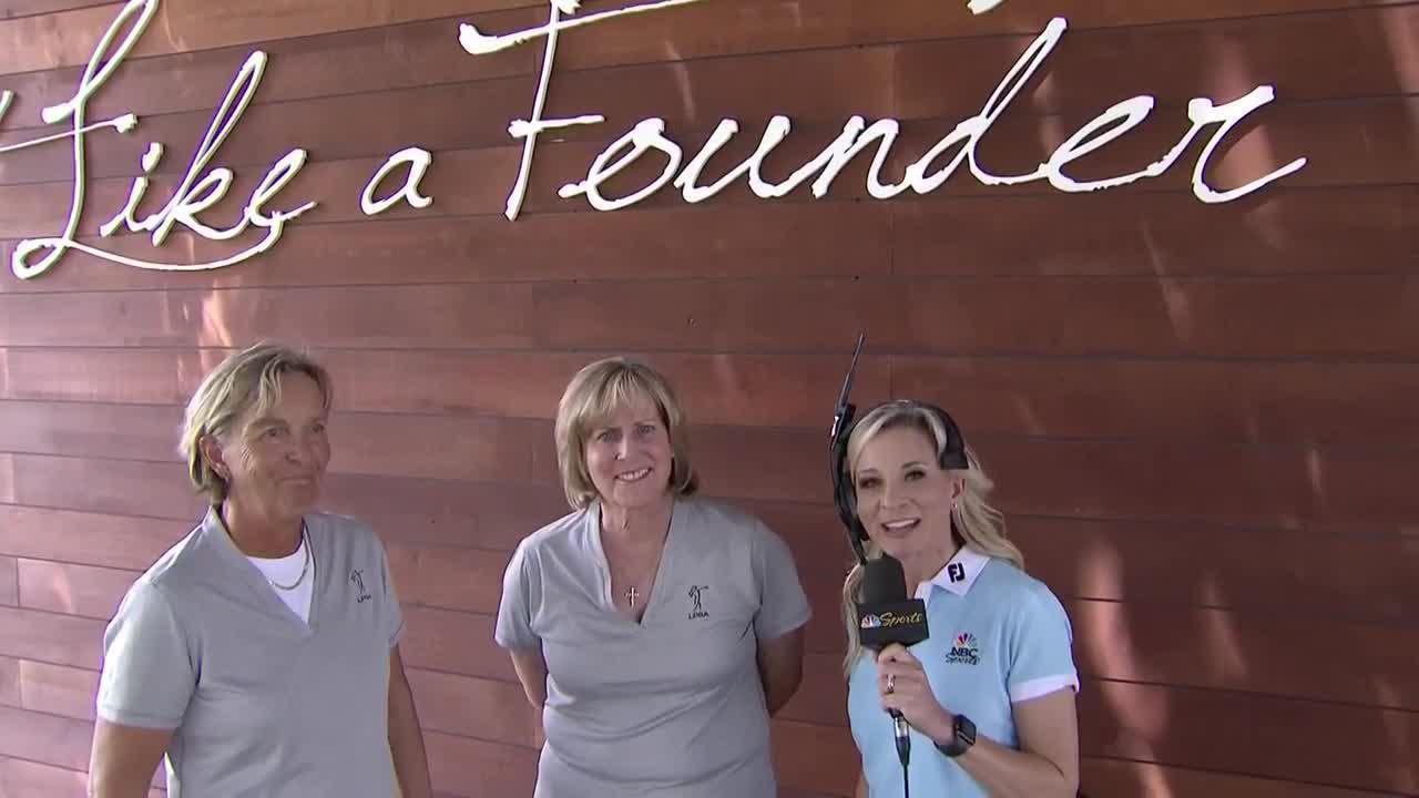 Betsy King and Pia Nilsson Second Round Interview | 2023 Cognizant ...