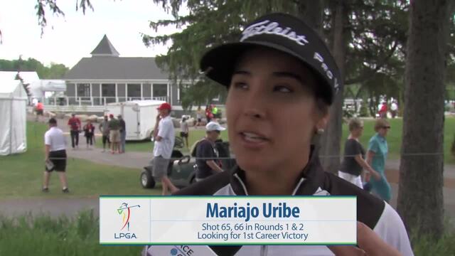 Mariajo Uribe tied at the top with Suzann Pettersen at Manulife | LPGA ...