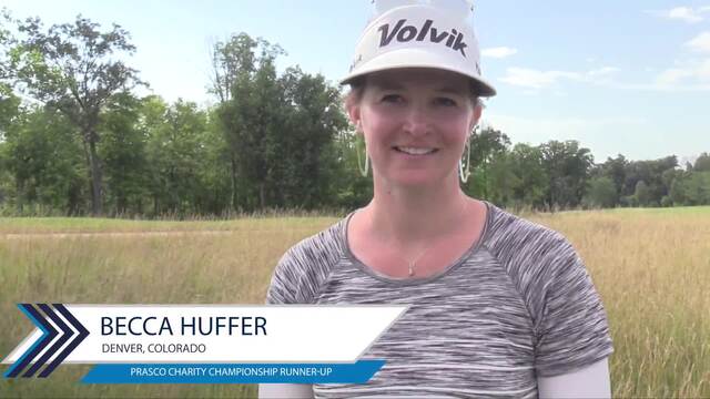Becca Huffer Final Round Interview at the 2018 Prasco Charity ...