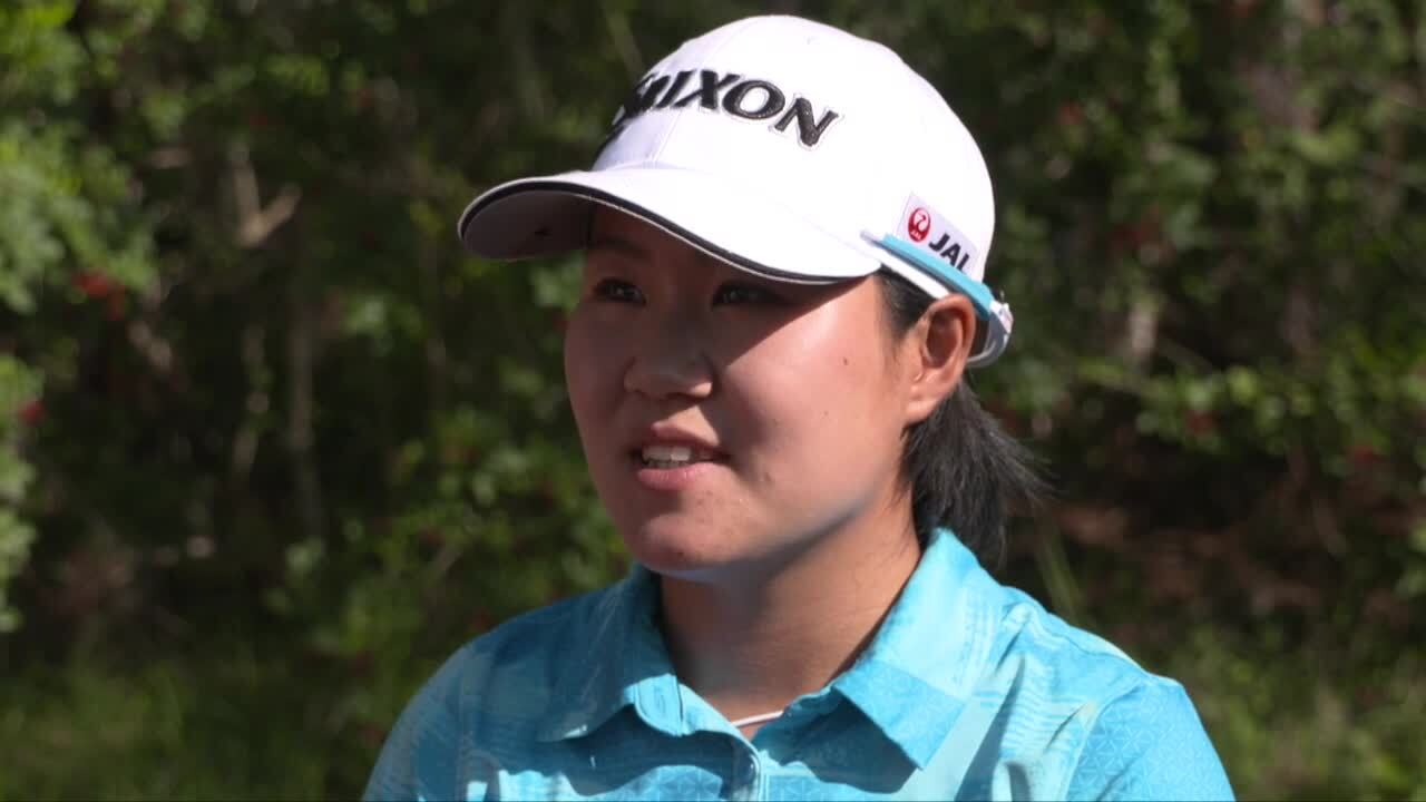 Nasa Hataoka Talks Opening Round 66 at 2020 Diamond Resorts Tournament ...