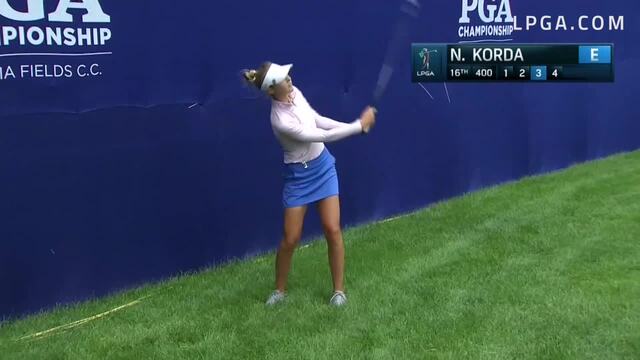 Kia Shot of the Day - Nelly Korda Round 1 2017 KPMG Women's PGA ...
