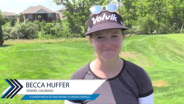 Becca Huffer Second Round Interview at the 2018 Prasco Charity ...