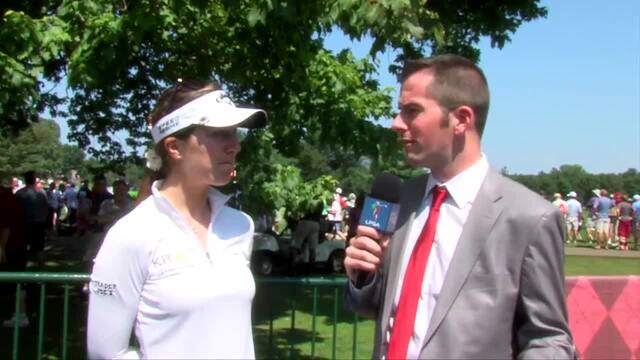Sandra Gal takes the early lead at the Meijer LPGA Classic Presented by ...