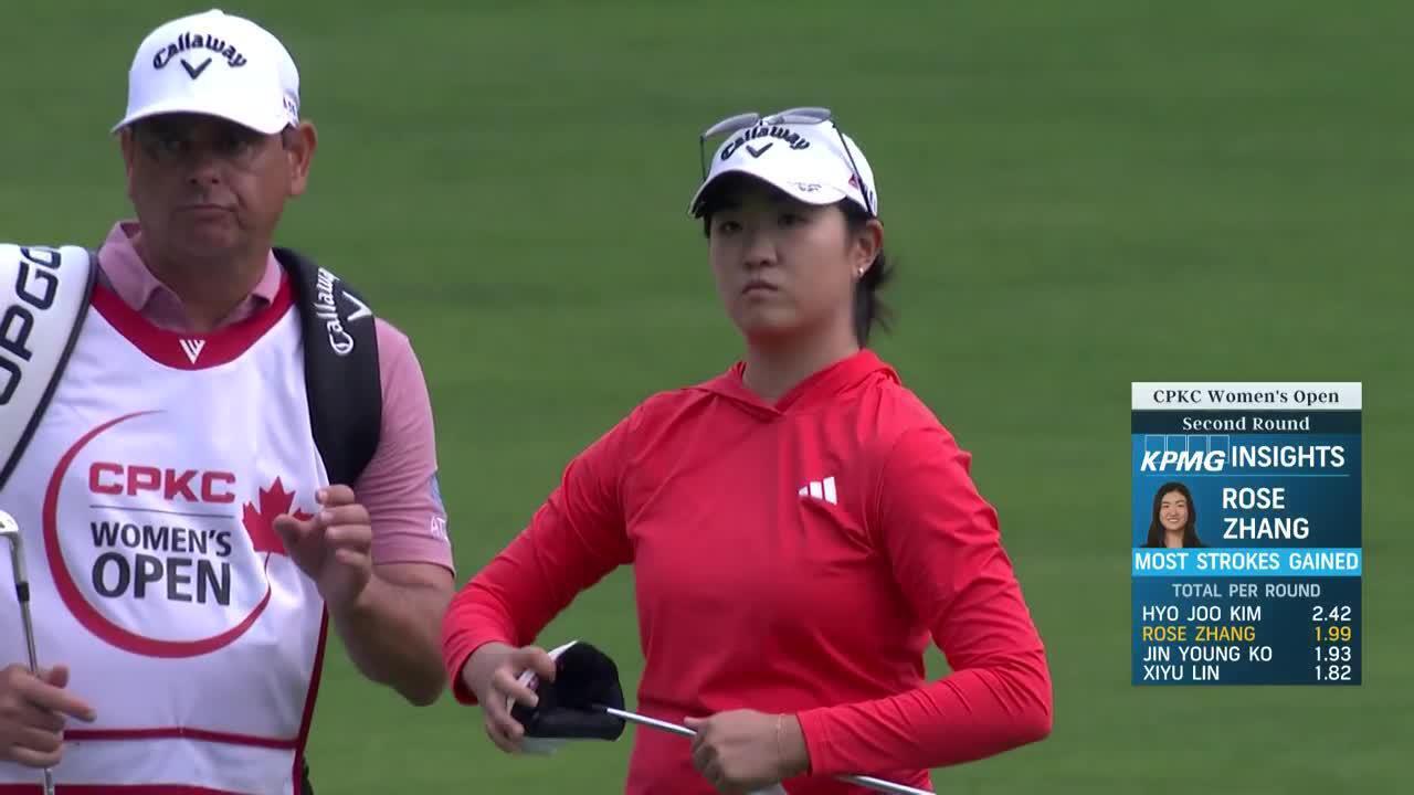 KPMG Performance Insights Second Round | 2023 CPKC Women's Open | LPGA | Ladies Professional ...