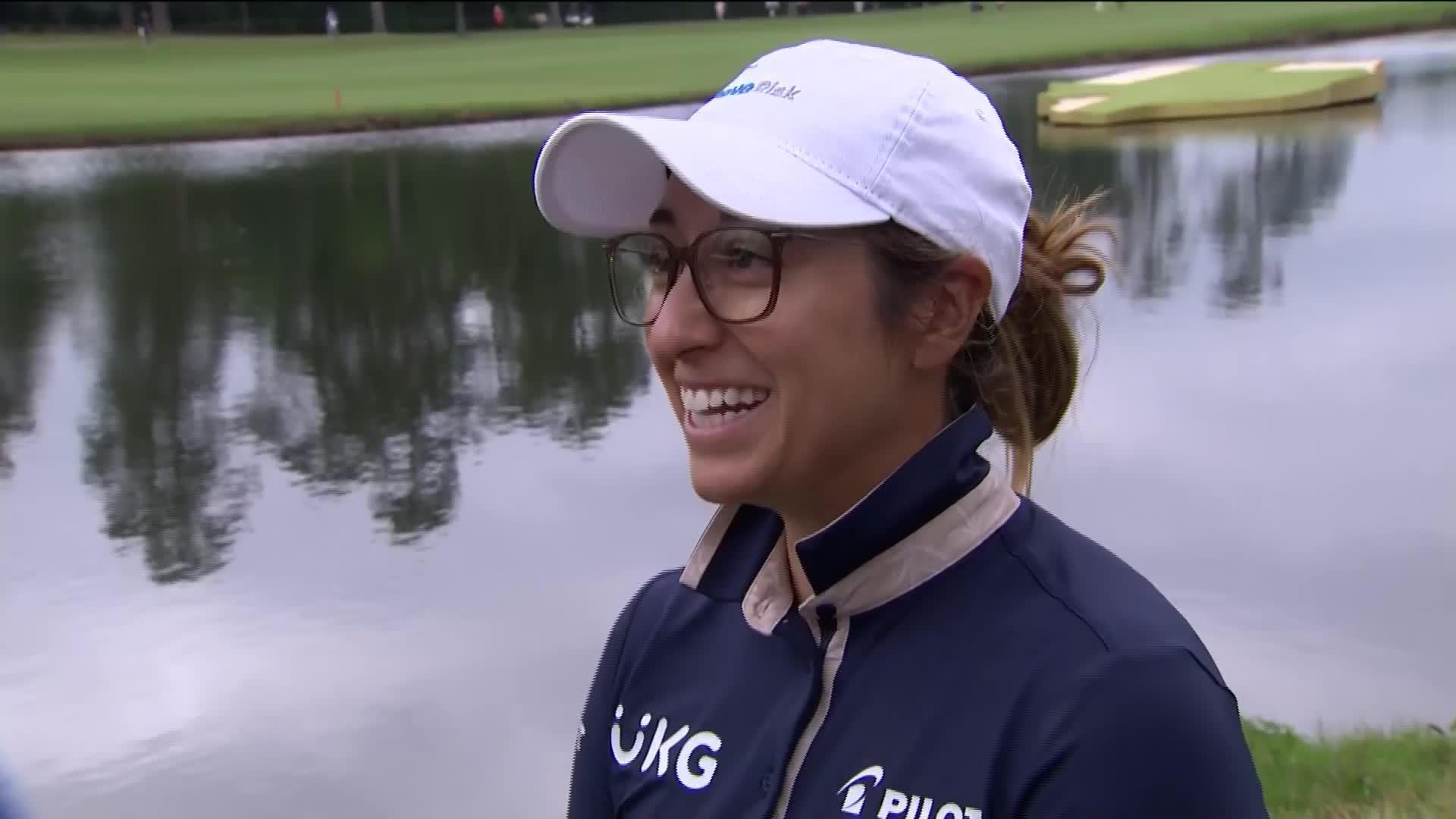 Marina Alex First Round Interview | 2023 Chevron Championship | LPGA ...