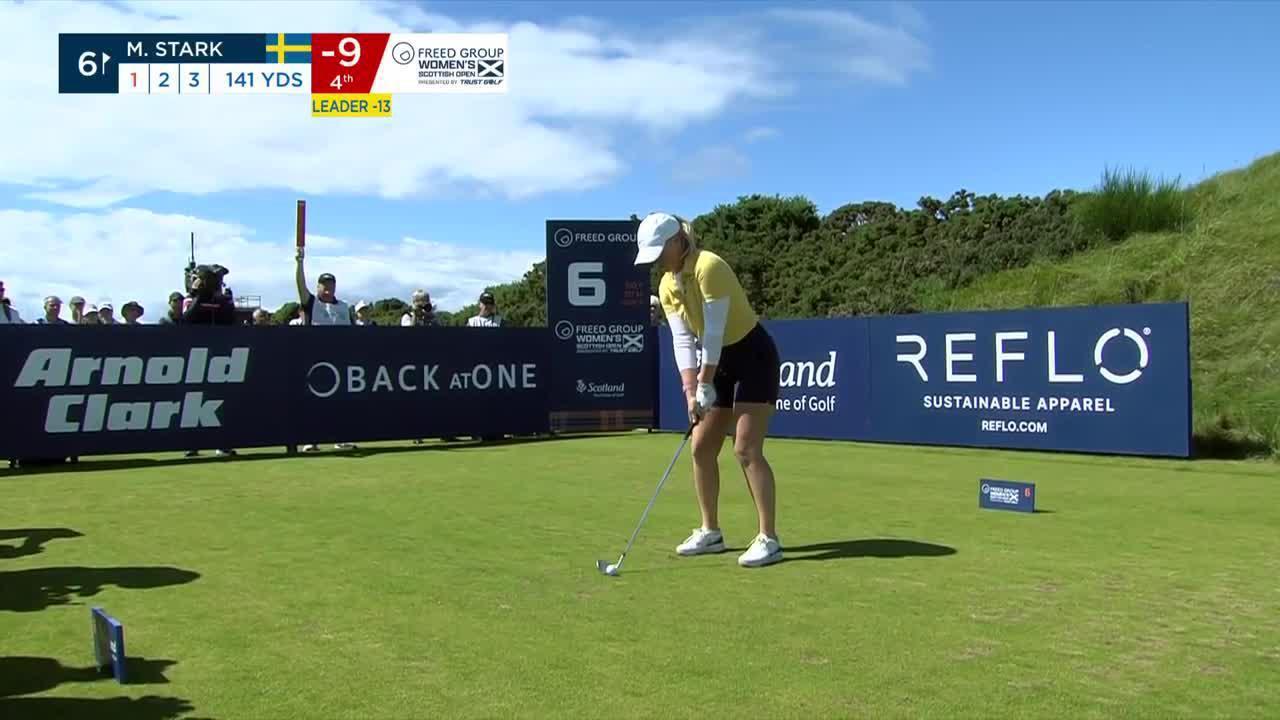 Maja Stark Hole-In-One Final Round Highlight | 2023 FREED GROUP Women's Scottish Open | LPGA ...