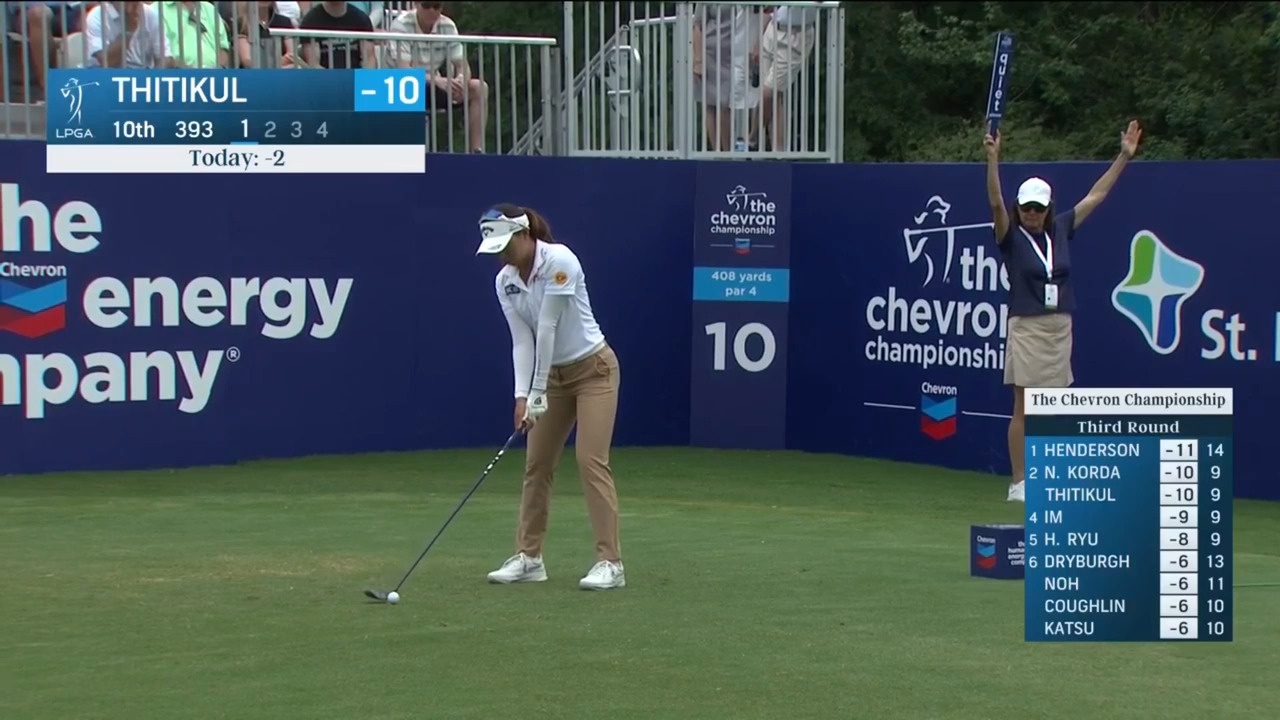 Atthaya Thitikul Third Round Highlights | 2024 The Chevron Championship | LPGA | Ladies ...