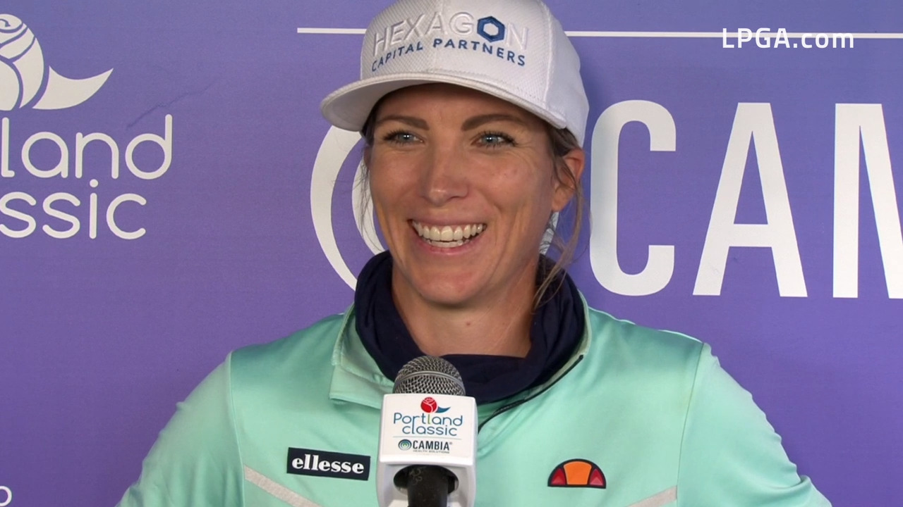 Mel Reid Round 2 Interview at the Cambia Portland Classic | LPGA ...