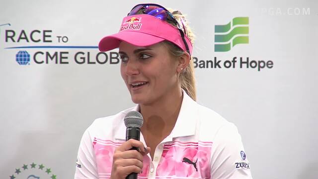 Lexi Thompson Discusses Caddie and Putting Changes | LPGA | Ladies ...