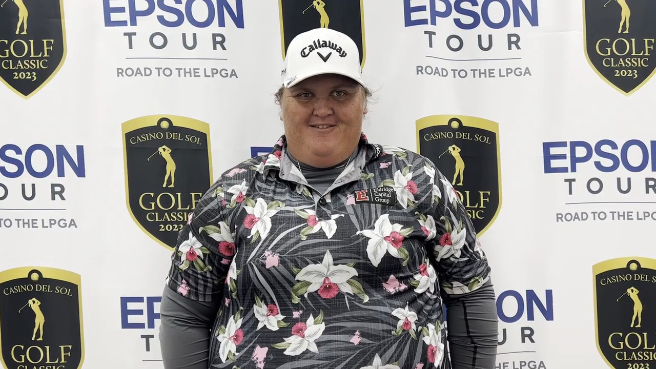 Haley Moore Second Round Interview | 2023 Casino Del Sol Golf Classic ...