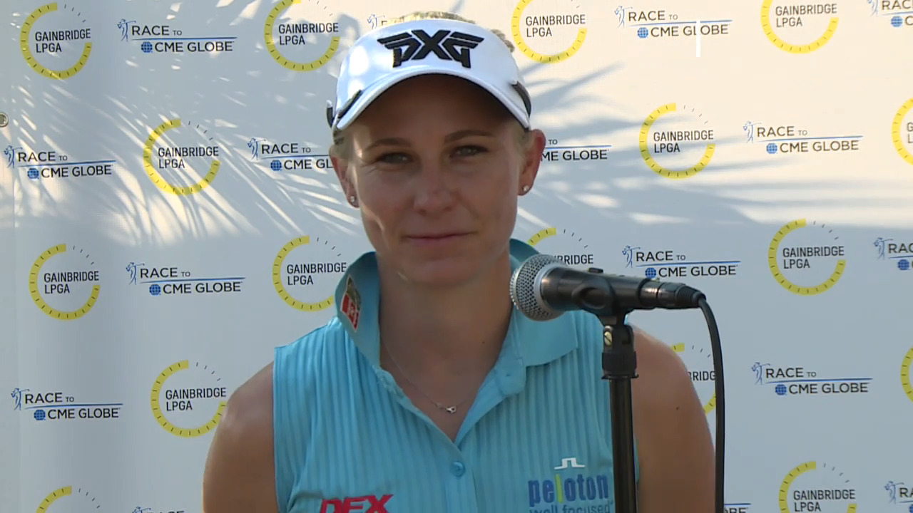 Ryann O'Toole Opening Round Interview at the 2021 Gainbridge LPGA ...
