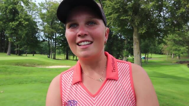 Nanna Koerstz Madsen Posts 67 in Rd. 3 in the 2017 Danielle Downey ...