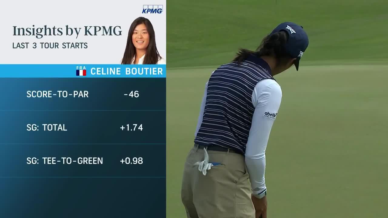 KPMG Performance Insights First Round | 2023 LOTTE Championship – Celine Boutier | LPGA | Ladies ...