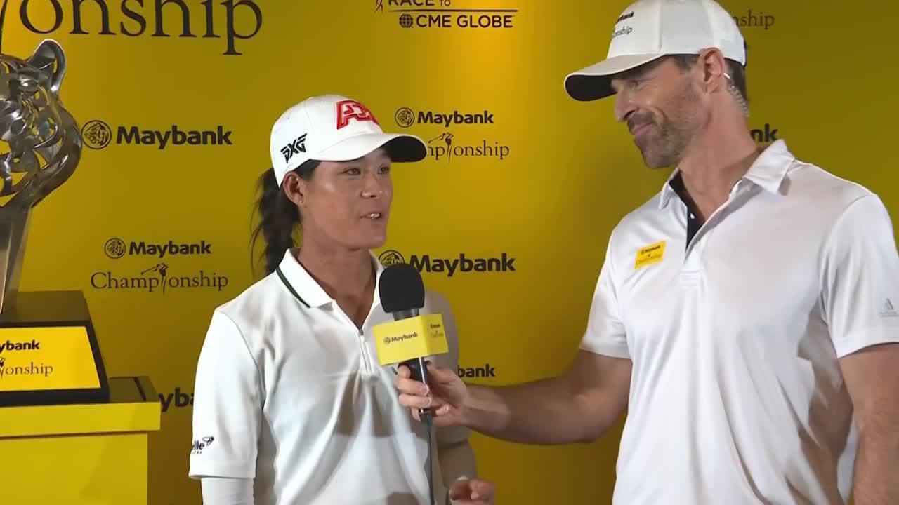 Celine Boutier Final Round Interview | 2023 Maybank Championship | LPGA ...