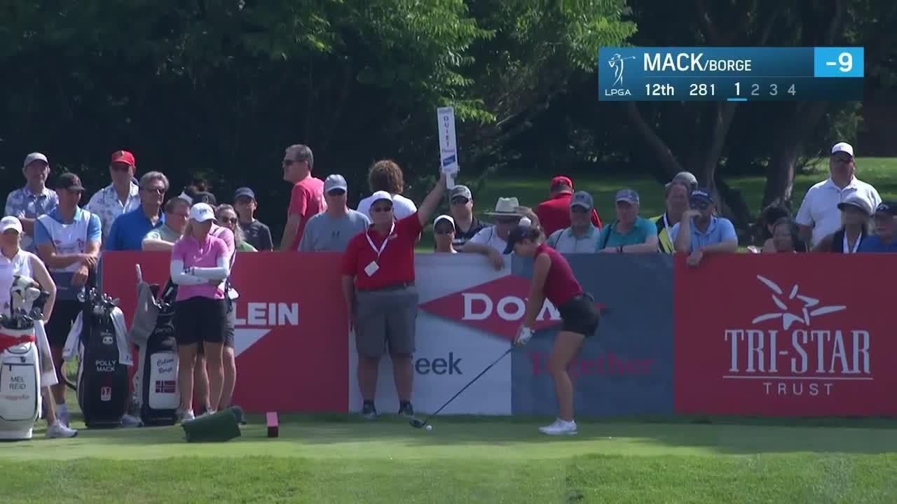 Stephanie Peareth met LPGA Founder Marilynn Smith at 2019 LPGA Founders ...