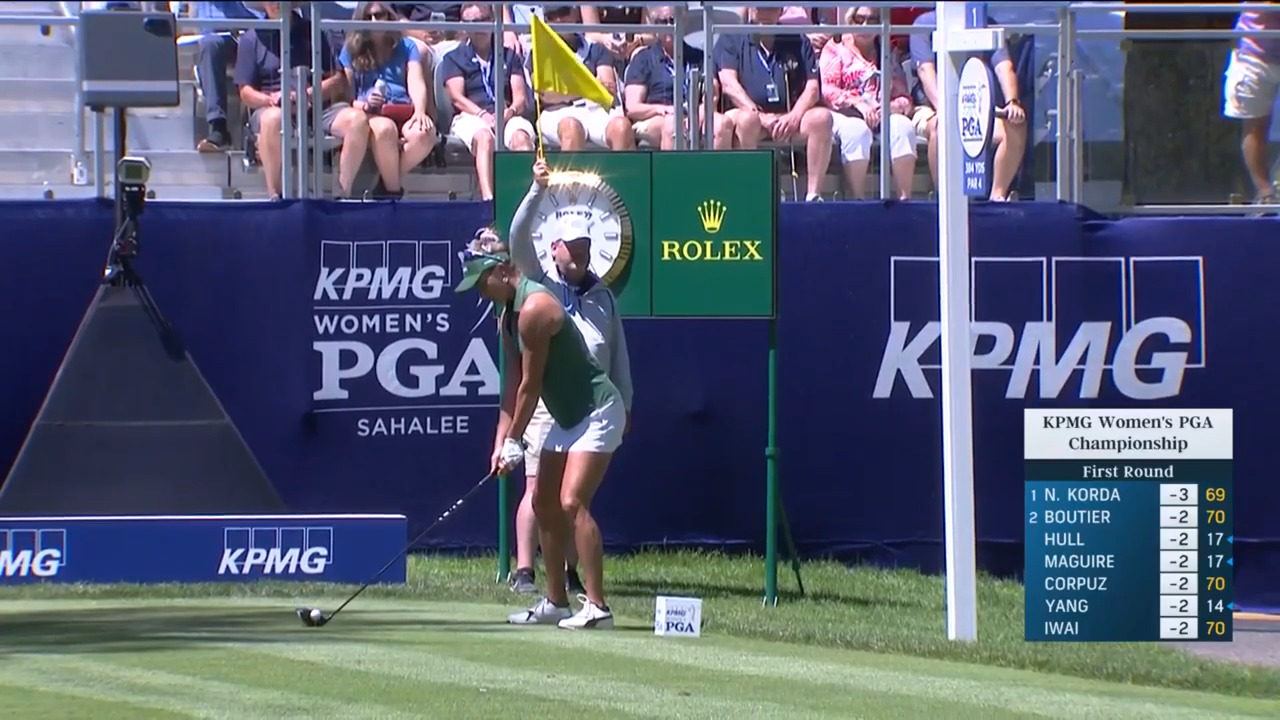 Lexi Thompson First Round Highlights | 2024 KPMG Women's PGA Championship | LPGA | Ladies ...