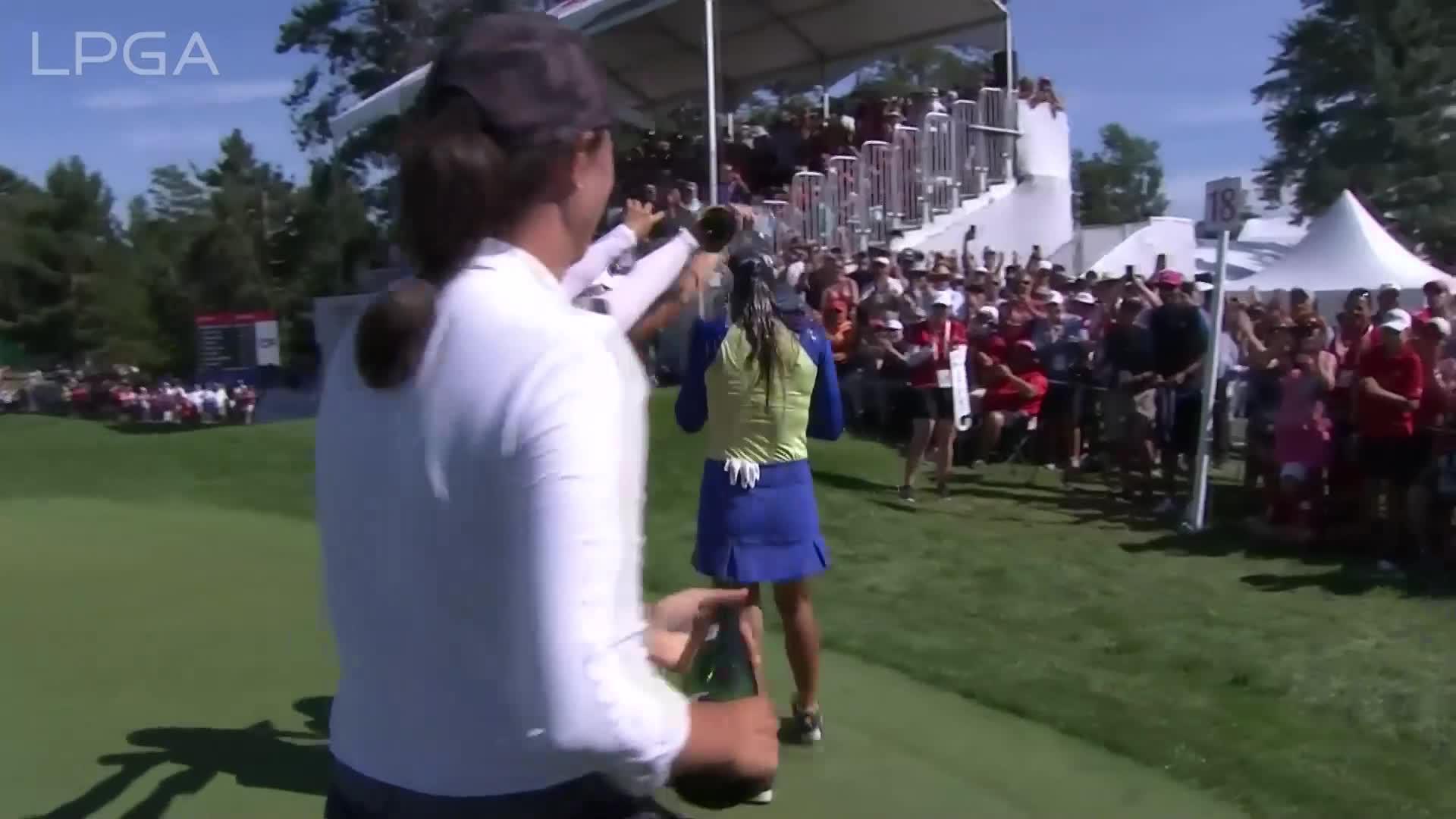 Sandra Gal Second Round Interview Honda LPGA Thailand | LPGA | Ladies ...