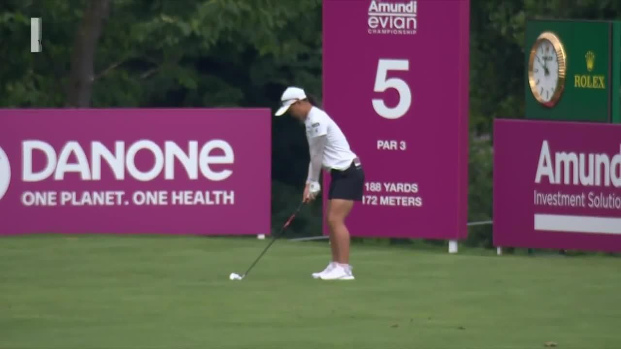 Chun-Wei Wu First Round Hole-In-One | 2024 Amundi Evian Championship ...