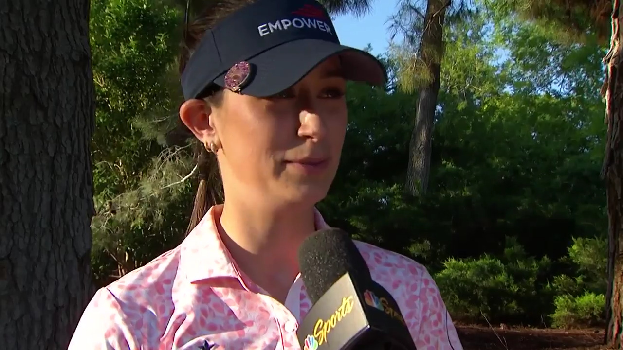 Cheyenne Knight Round 3 Interview | Bank of Hope LPGA Match Play | LPGA ...