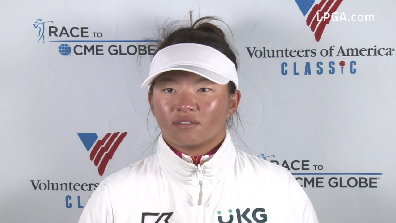 Megan Khang Opening Round Interview at the Volunteers of America ...