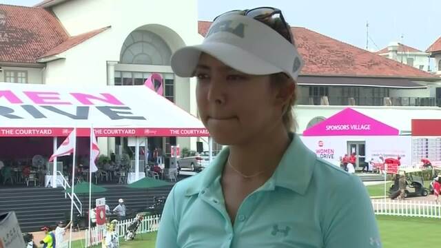 Alison Lee Talks about Her 2nd Round from Sime Darby LPGA Malaysia ...