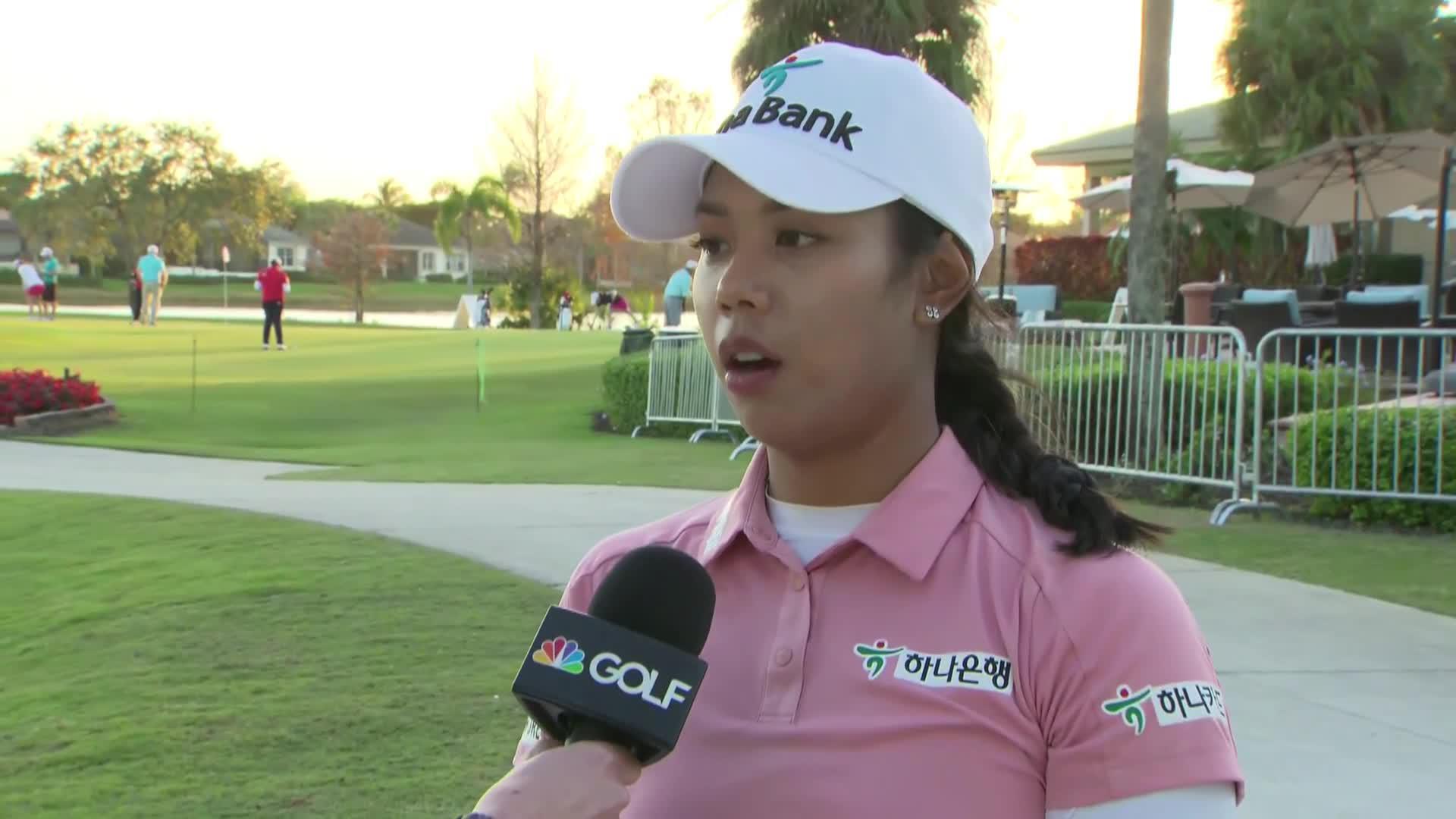 Patty Tavatanakit First Round Interview at the 2022 LPGA Drive On Championship | LPGA | Ladies ...