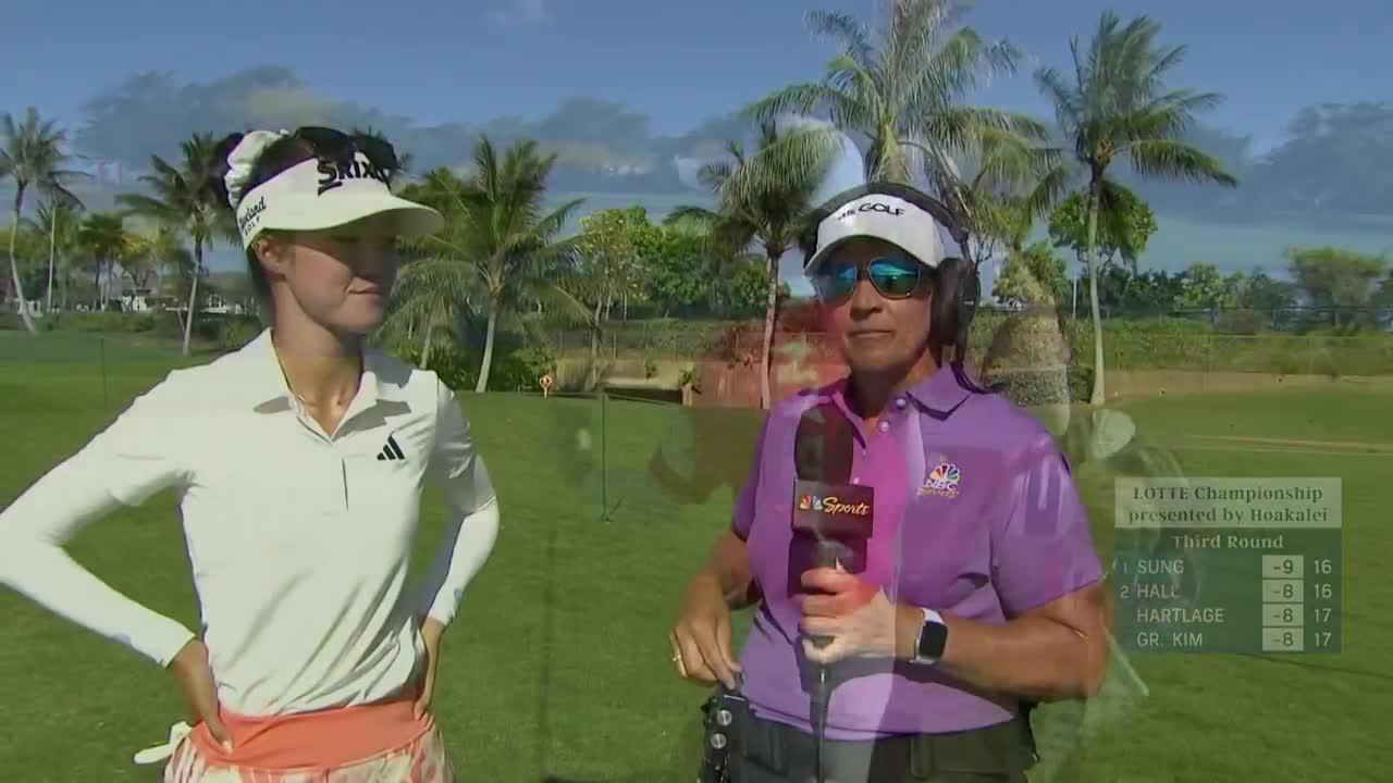 Grace Kim Third Round Interview | 2023 LOTTE Championship | LPGA | Ladies Professional Golf ...