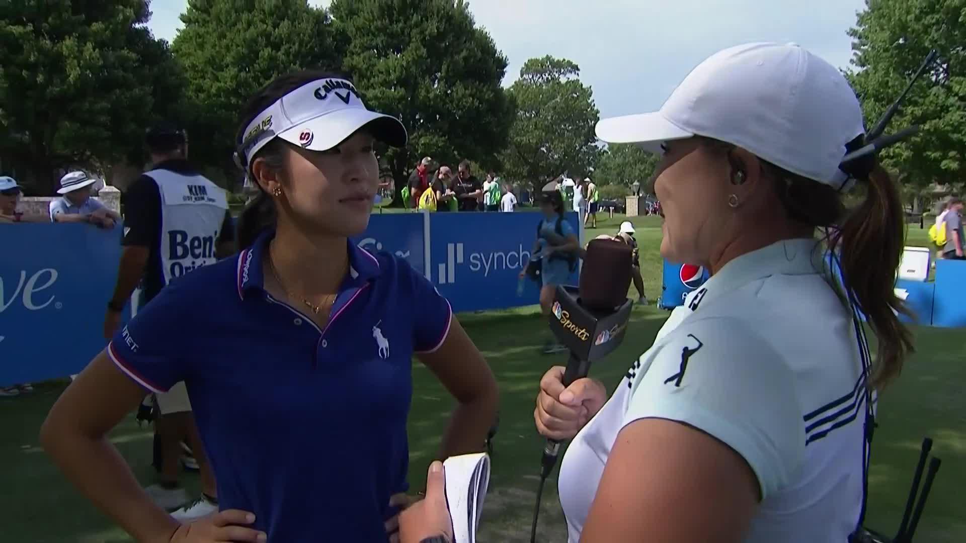 Andrea Lee In- Round Interview - Round 2 Walmart NW Arkasnas Championship | LPGA | Ladies ...