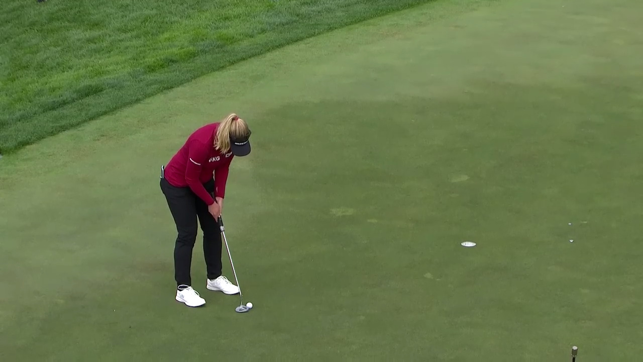 Opening Round Highlights at the U.S. Women's Open Conducted by the USGA ...