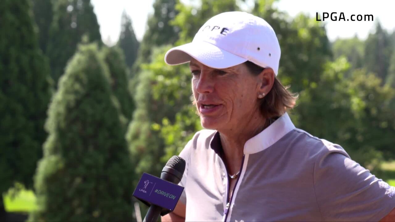 Juli Inkster Pre-Tournament Interview for the 2019 Cambia Portland ...