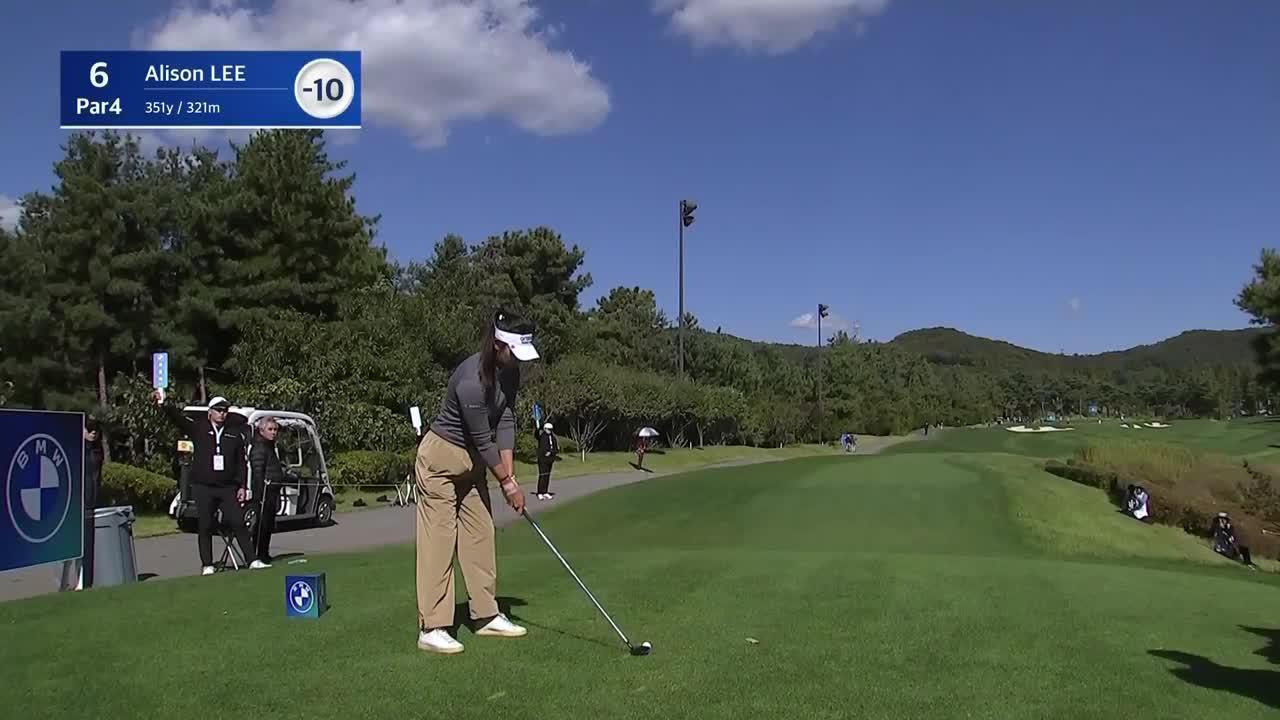 Alison Lee Round 3 Highlights | 2023 BMW Ladies Championship | Hanwha ...