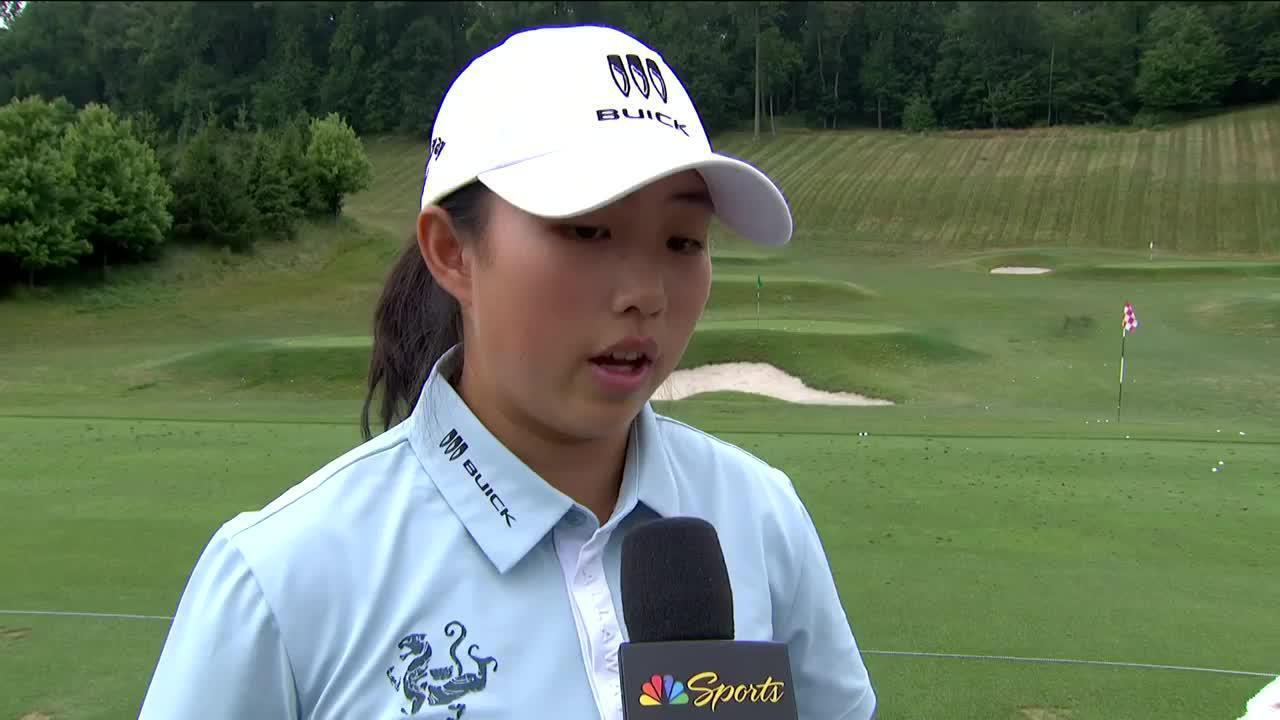 Ruoning Yin Third Interview | 2023 KPMG Women’s PGA Championship | LPGA ...