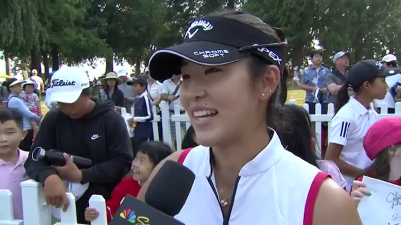 Andrea Lee Final Round Interview | 2023 CPKC Women's Open | LPGA | Ladies Professional Golf ...