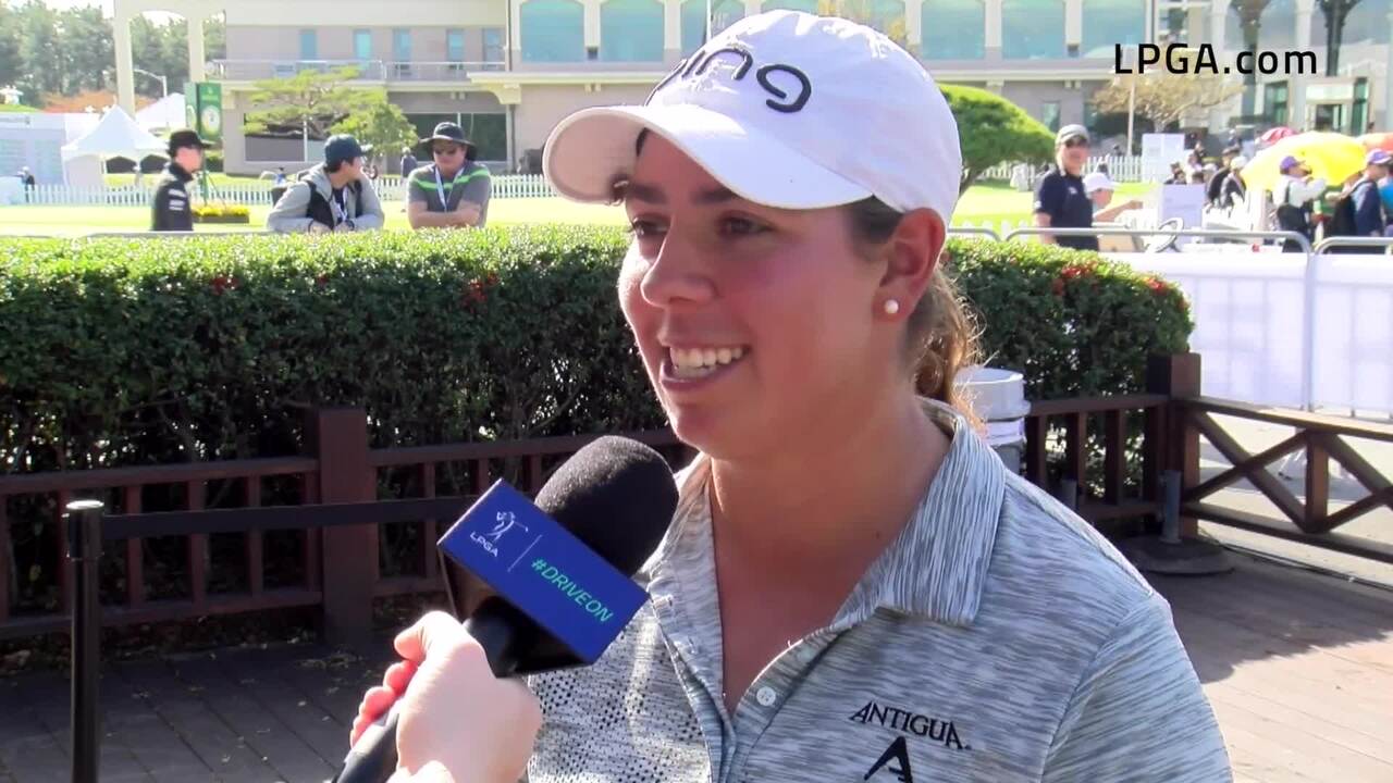 Kristen Gillman Reacts to First Career Hole-in-One at BMW Ladies ...