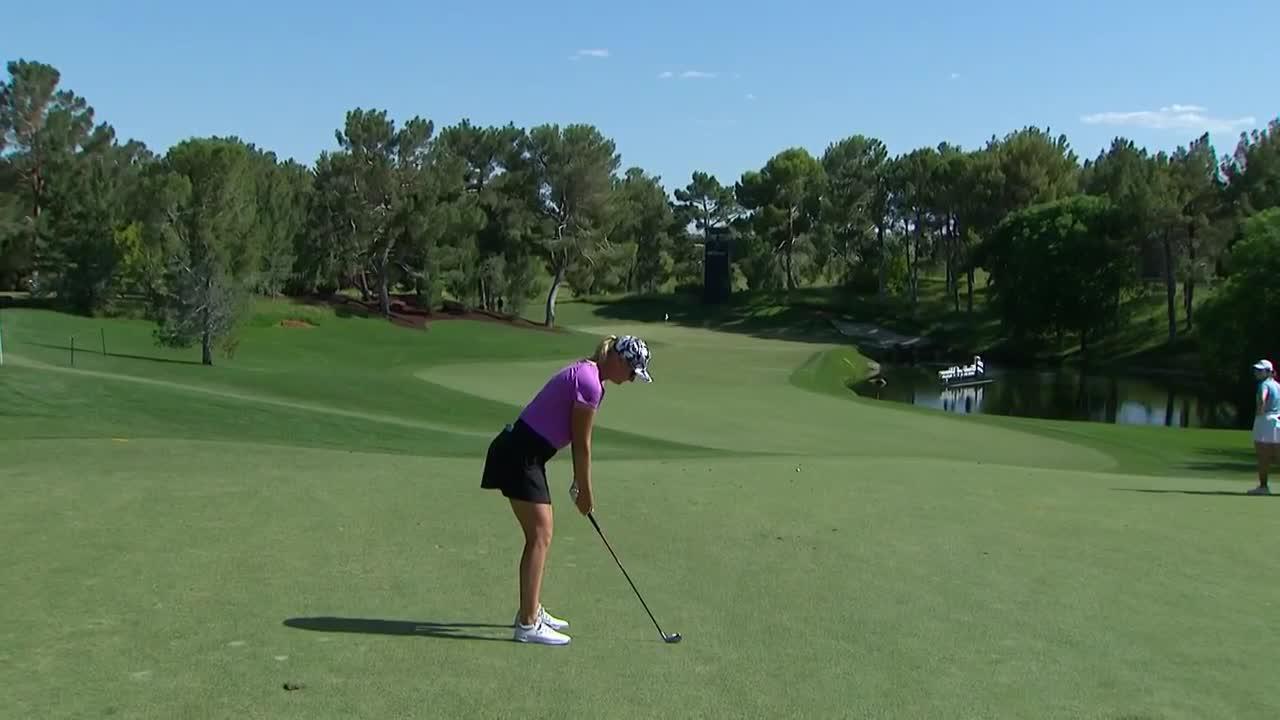 Anna Nordqvist vs. Andrea Lee Highlights | Day 3 Bank of Hope LPGA Match-Play | LPGA | Ladies ...