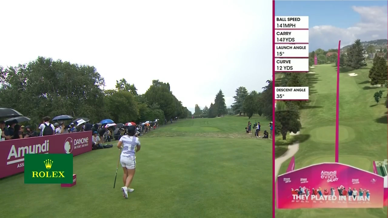 Nasa Hataoka Highlights | The Amundi Evian Championship Round 3 | LPGA | Ladies Professional ...