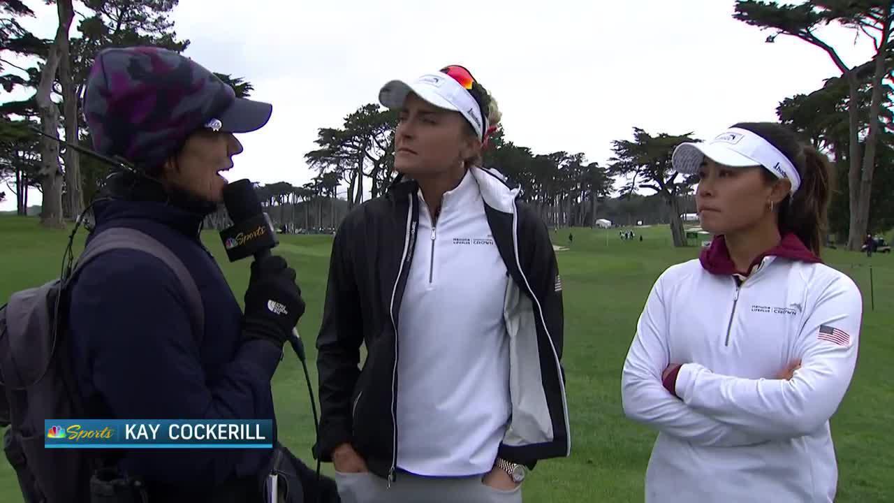 Danielle Kang and Lexi Thompson Day 2 Interview | 2023 Hanwha LIFEPLUS International Crown ...